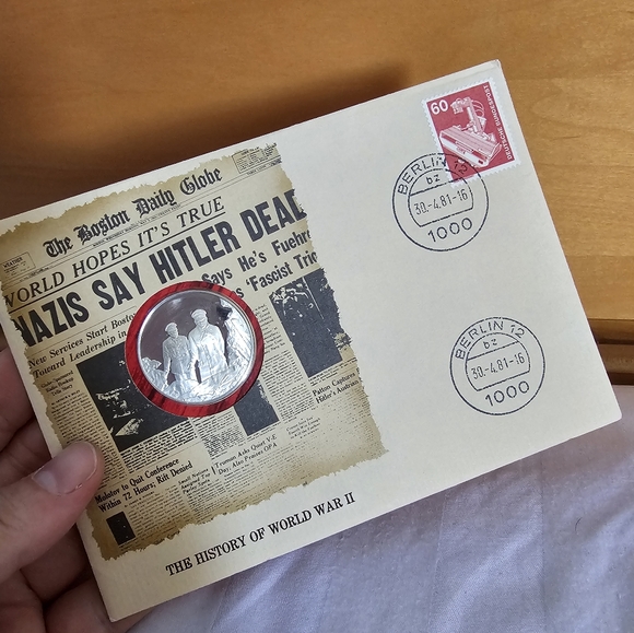Other | Rare Postal Commemorative Society World War Ii Us Coin Stamps ...